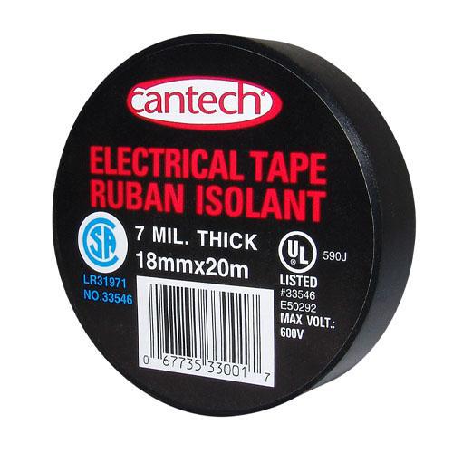 Cantech Vinyl Indoor Electrical Tape Ruban Isolant wholesale in Toronto, ON